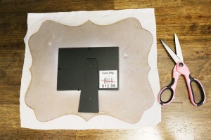 Fabric Frame Makeover - Bower Power