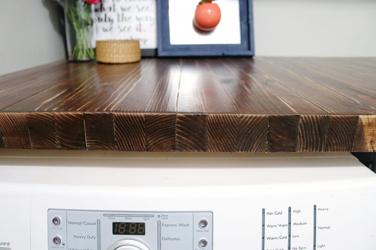 DIY Cross Cut Countertops - Bower Power