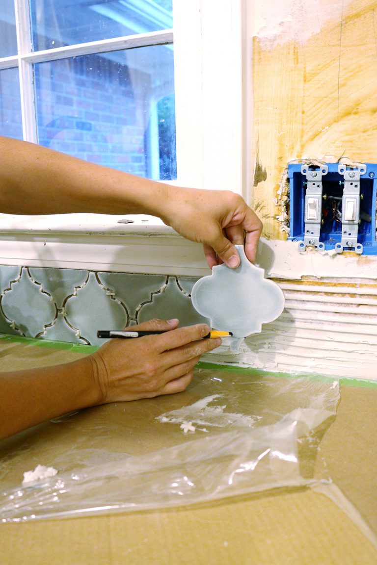 Tile around a window how to and picking tile for the Pedrazas