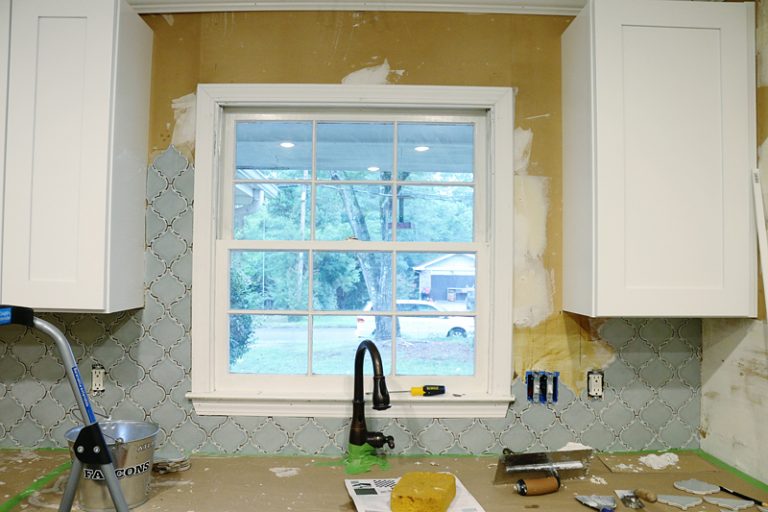 Tile around a window how to and picking tile for the Pedrazas