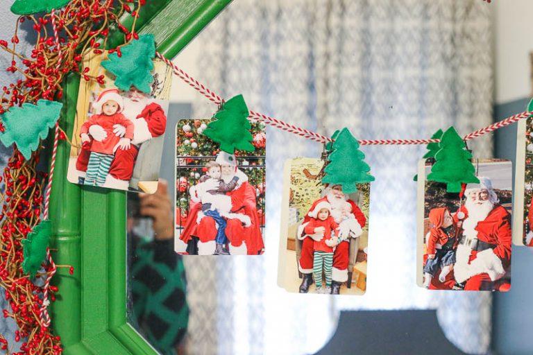 Christmas Photo Garland - Bower Power