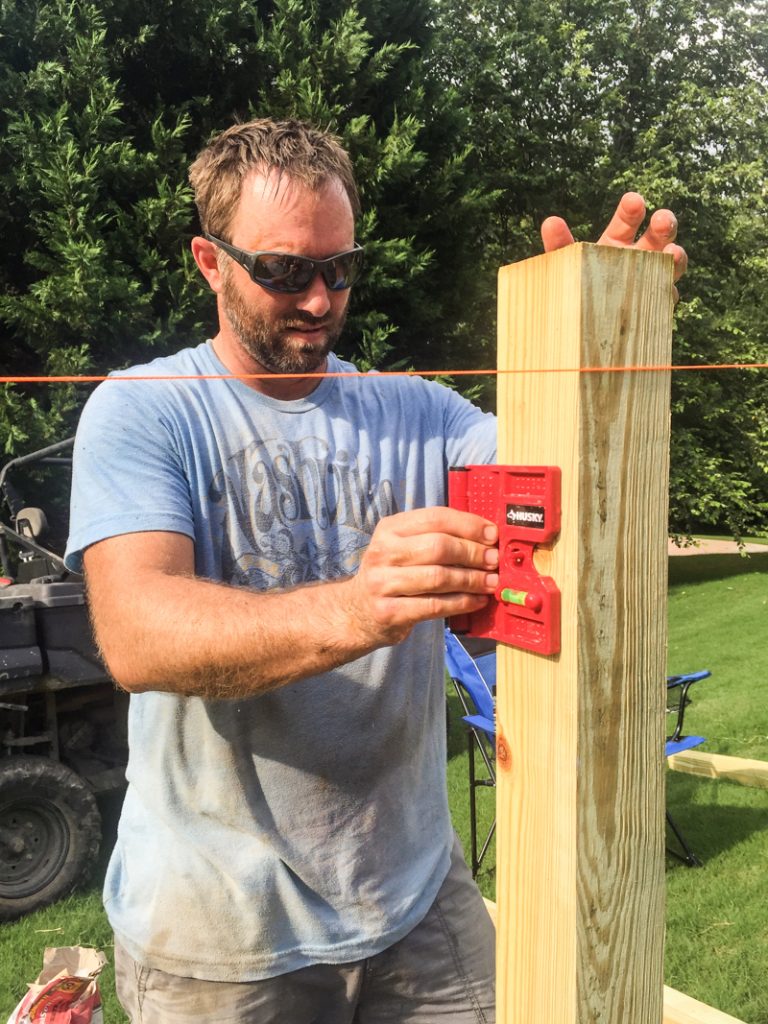 How To Build A Wooden Picket Fence- Bower Power